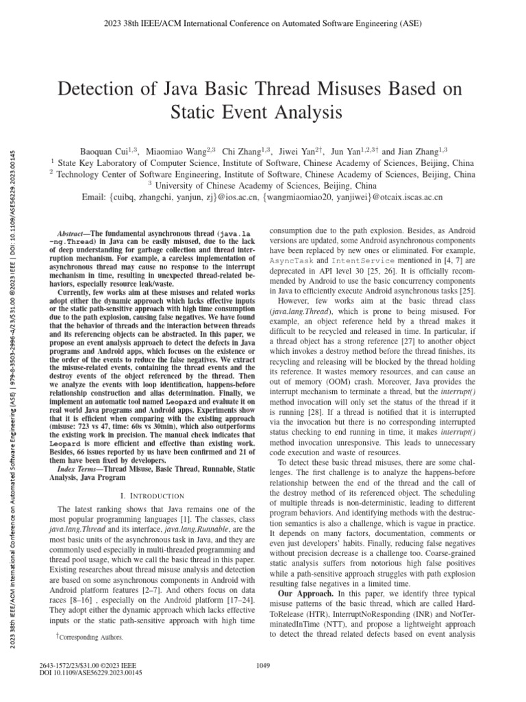 Ase23 Javathread | PDF