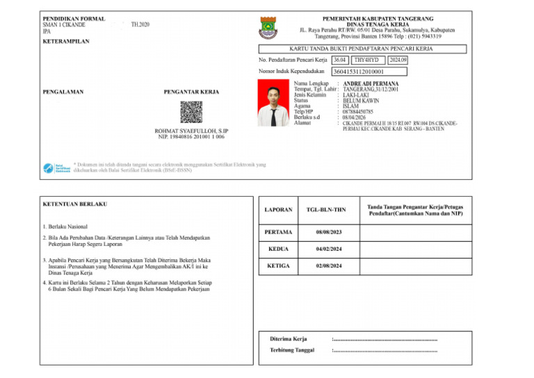 Ka1 Andre - 055738 | PDF