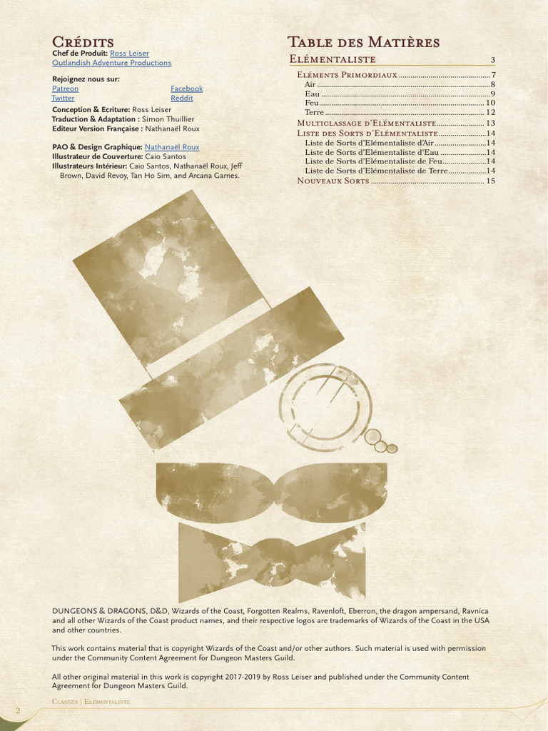 Elémentaliste | PDF