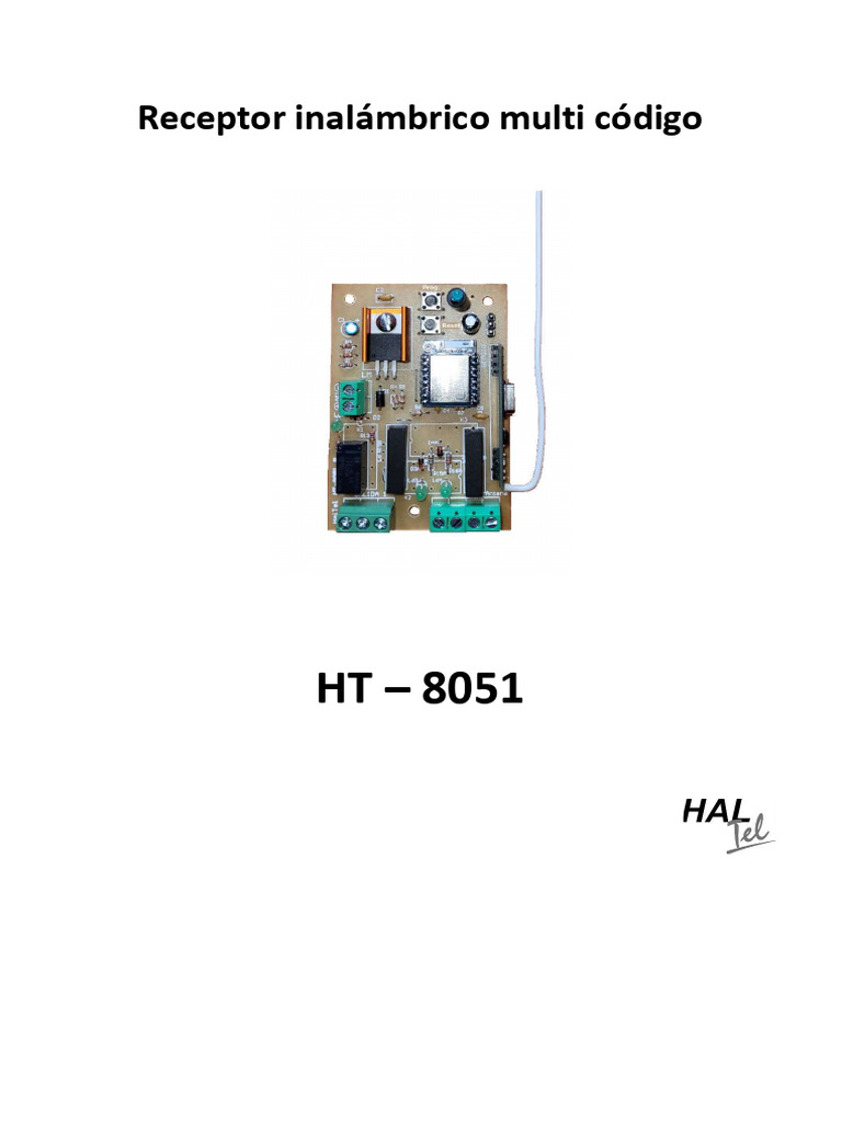 Manual HT-8051 | PDF