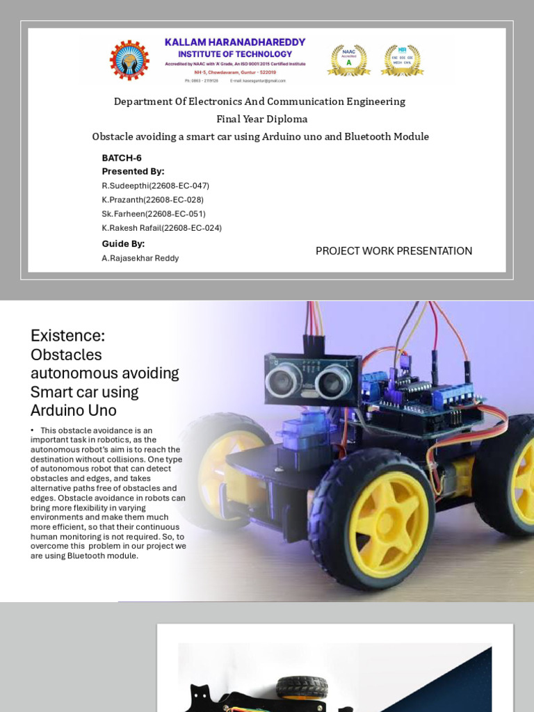 Bluetooth Control Robot Car | PDF