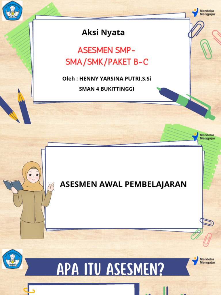 Aksi Nyata Asesmen | PDF