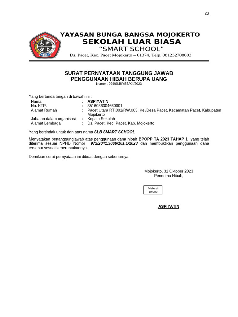 03_SLB SMART SCHOOL | PDF