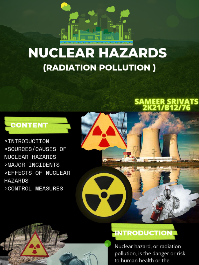 NUCLEAR HAZARDS SAMEER SRIVATS 2K21_B12_76 | PDF