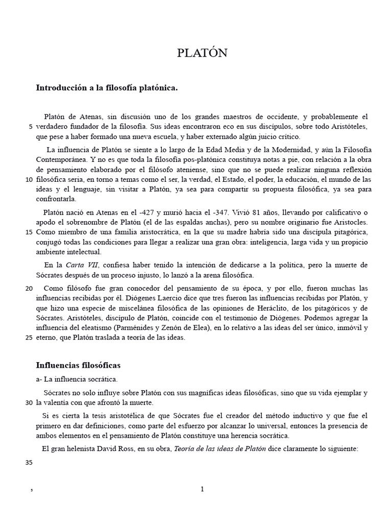 Platon | PDF