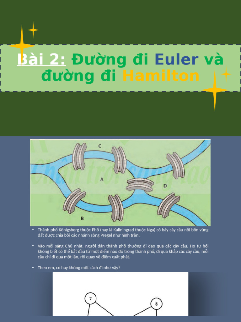 Đường Đi Euler Và Đường Đi Hamilton | PDF