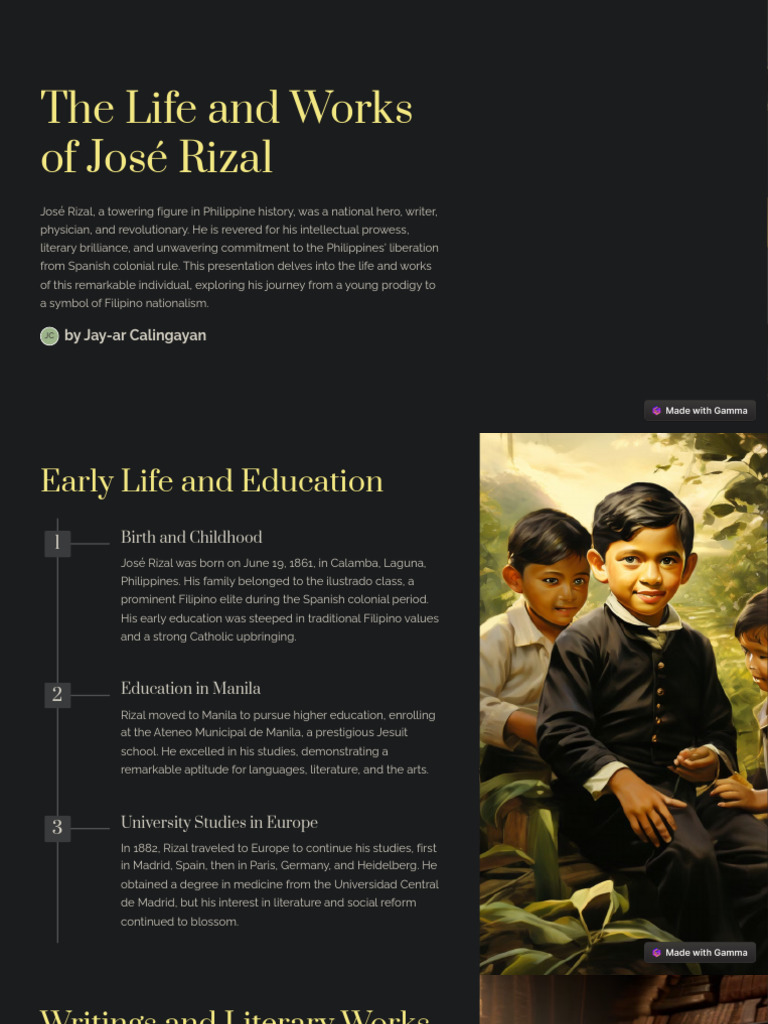 The-Life-and-Works-of-Jose-Rizal 2 | PDF