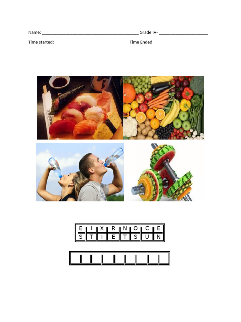 4pics One Word activity | PDF