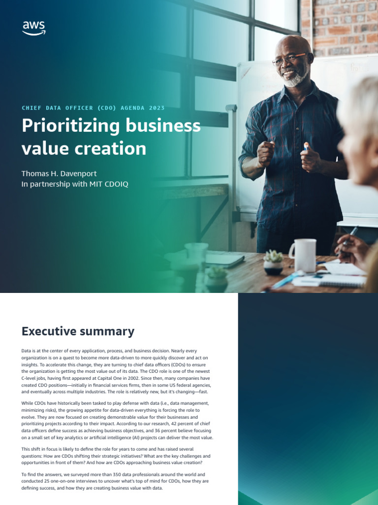 Cdo Data Biz Value | PDF