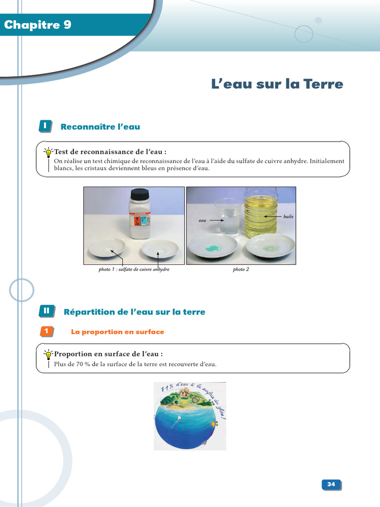 l-eau-sur-la-terre-cours | PDF