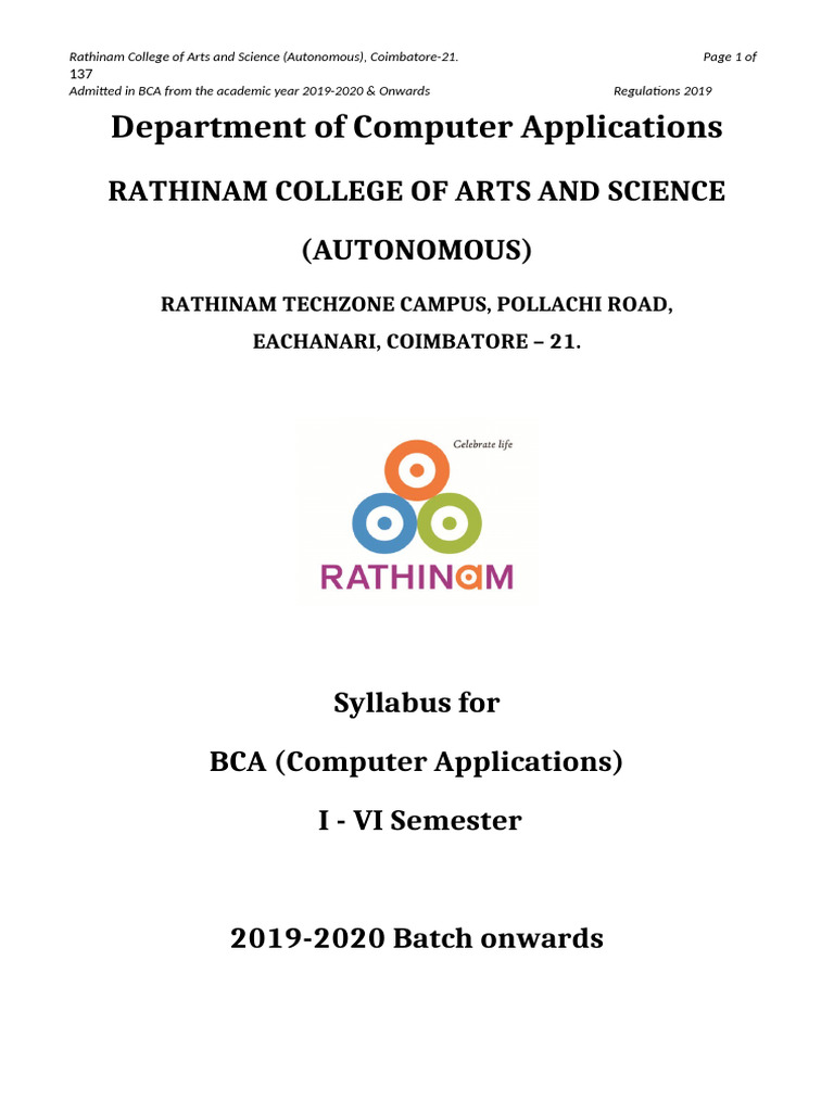 Bca R2019 | PDF