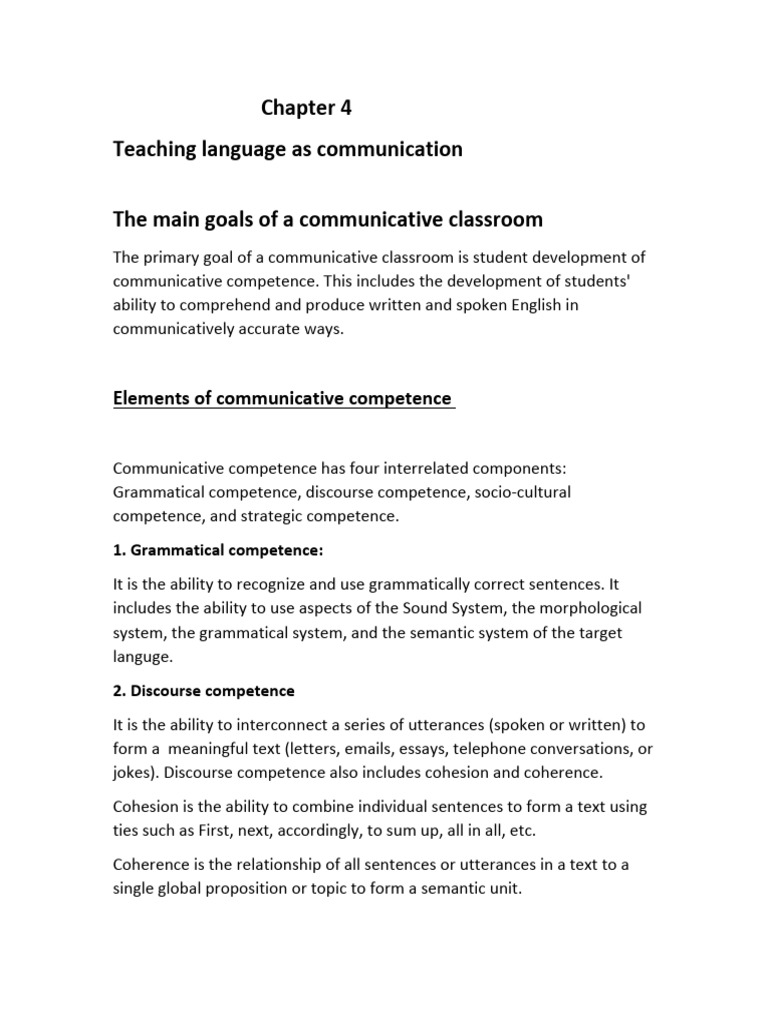ELT Chapter FOUR | PDF