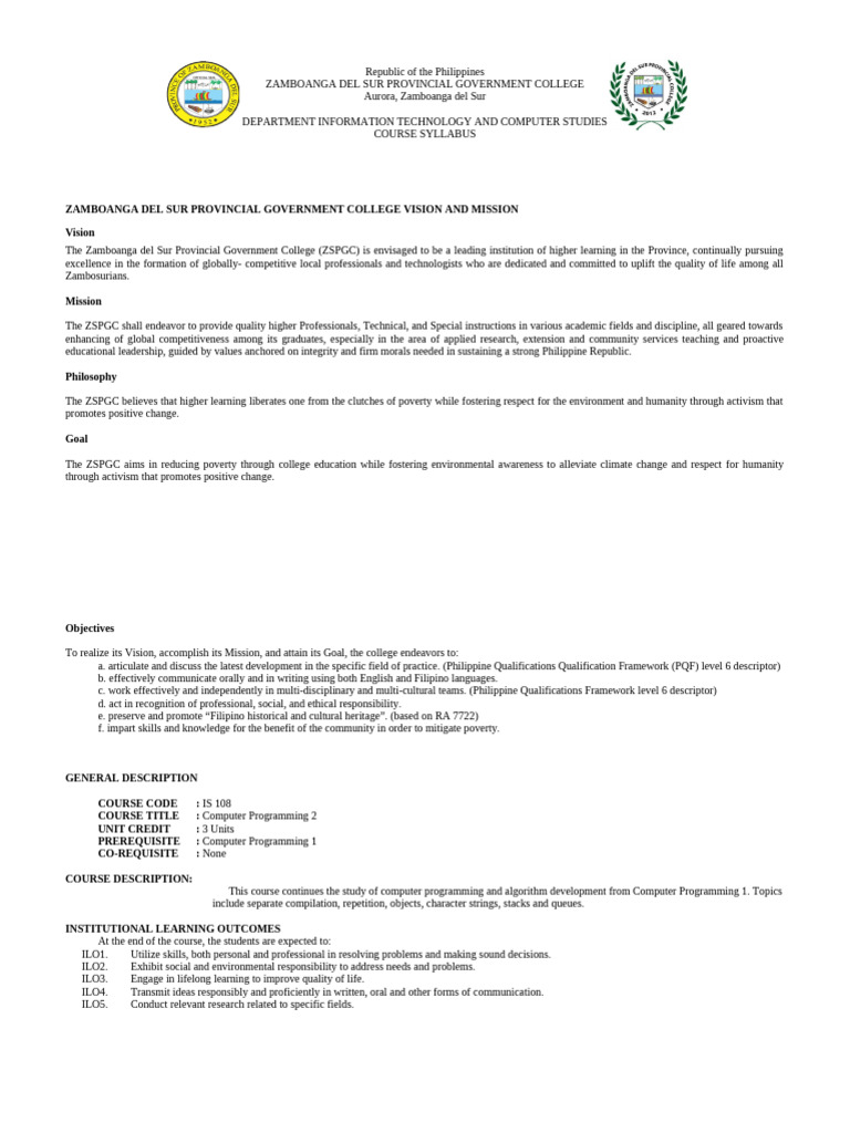 Programming 2 | PDF
