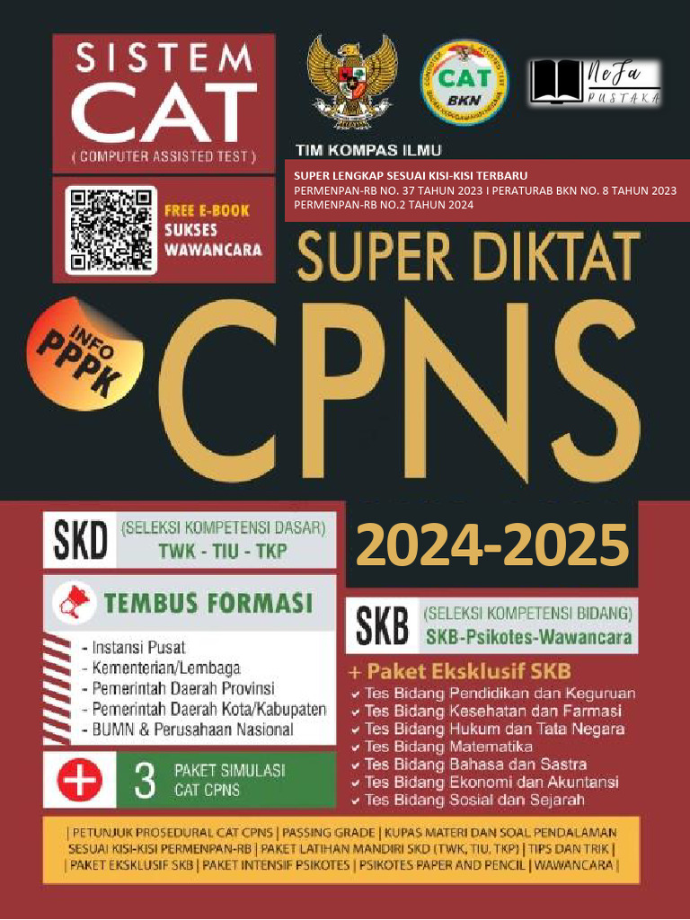 Buku Diktat Cpns 2024-2025 | PDF