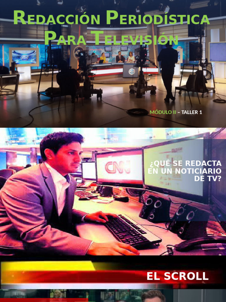 Redacción Periodística para Televisión | PDF