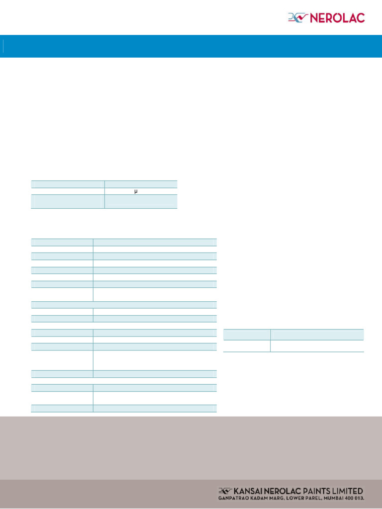 Neromastic 400 GFA PDS | PDF