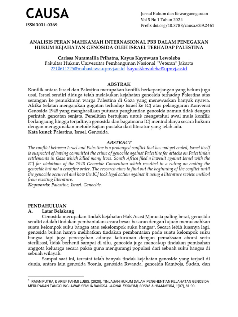 Jurnal+Carissa+Causa | PDF