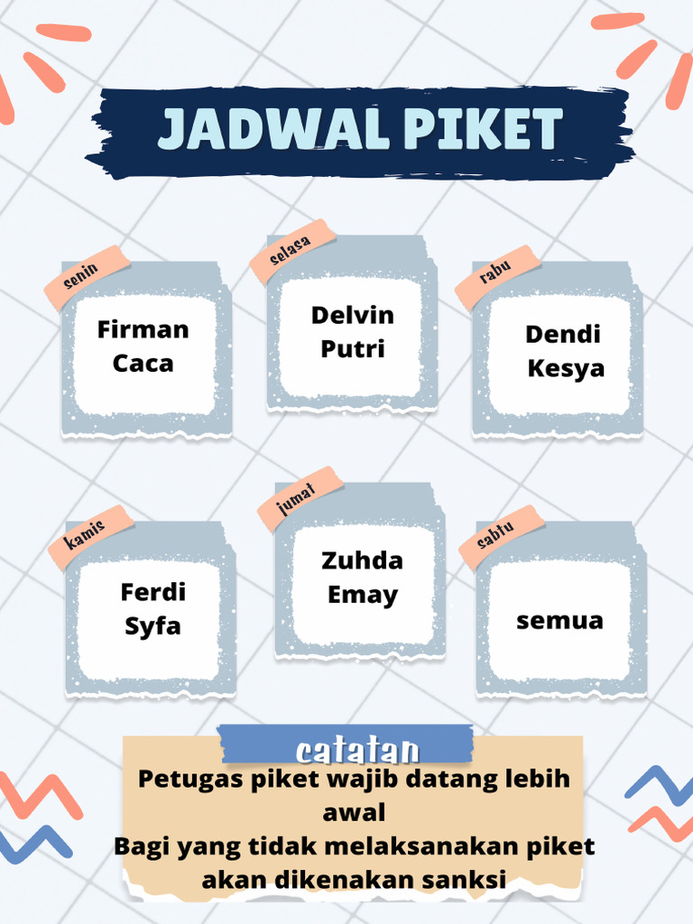 Jadwal Piket | PDF