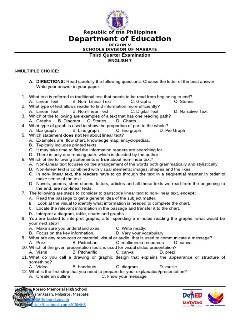 Third Periodic Exam | PDF