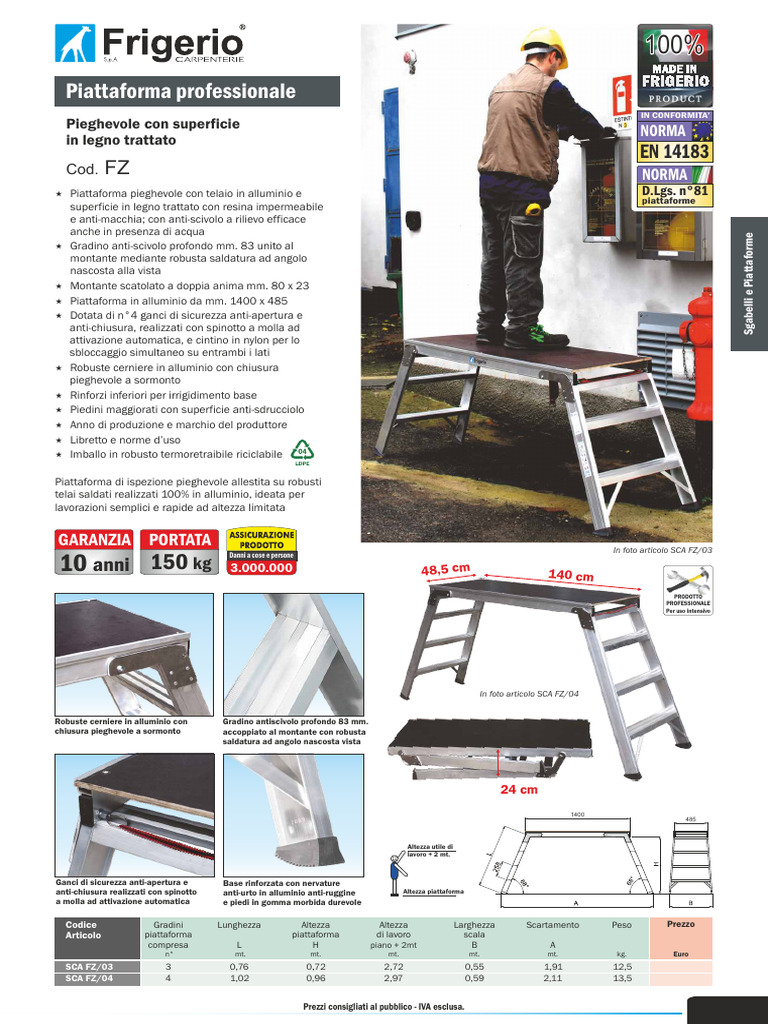 Piattaforma Professionale: EN 14183 EN 14183 | PDF