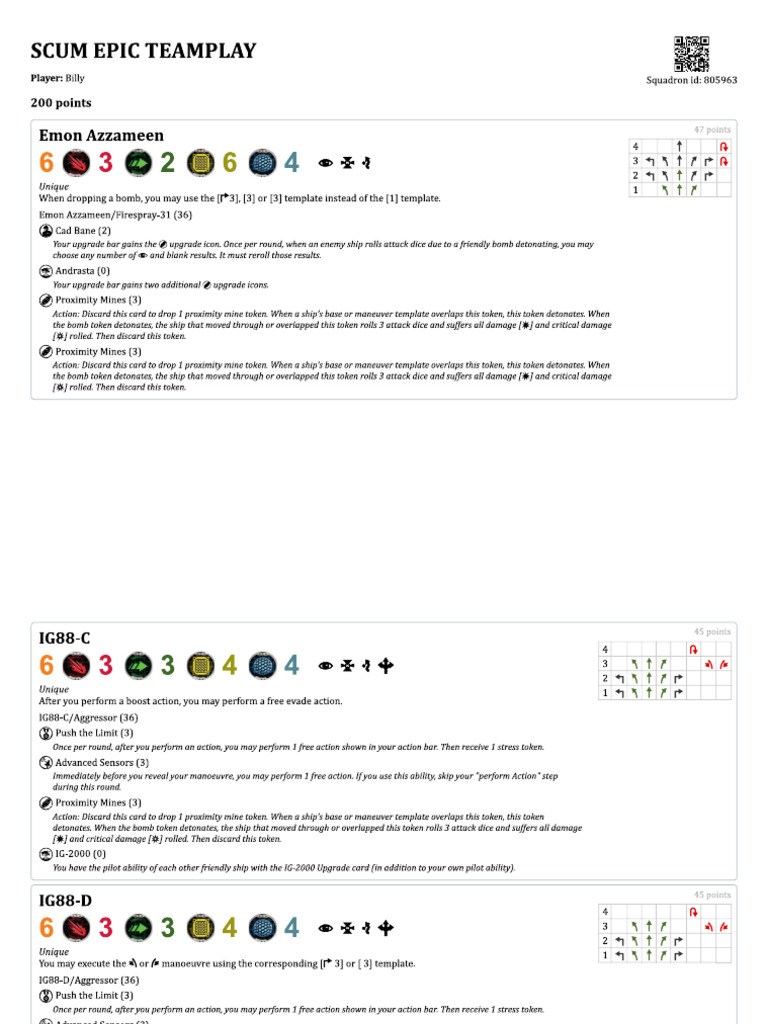 EPIC Scum 200 - Teamplay | PDF