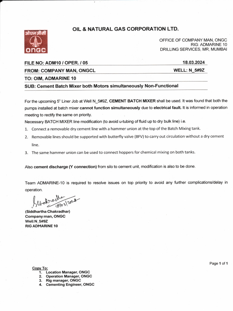 Batch Mixer Modifications | PDF