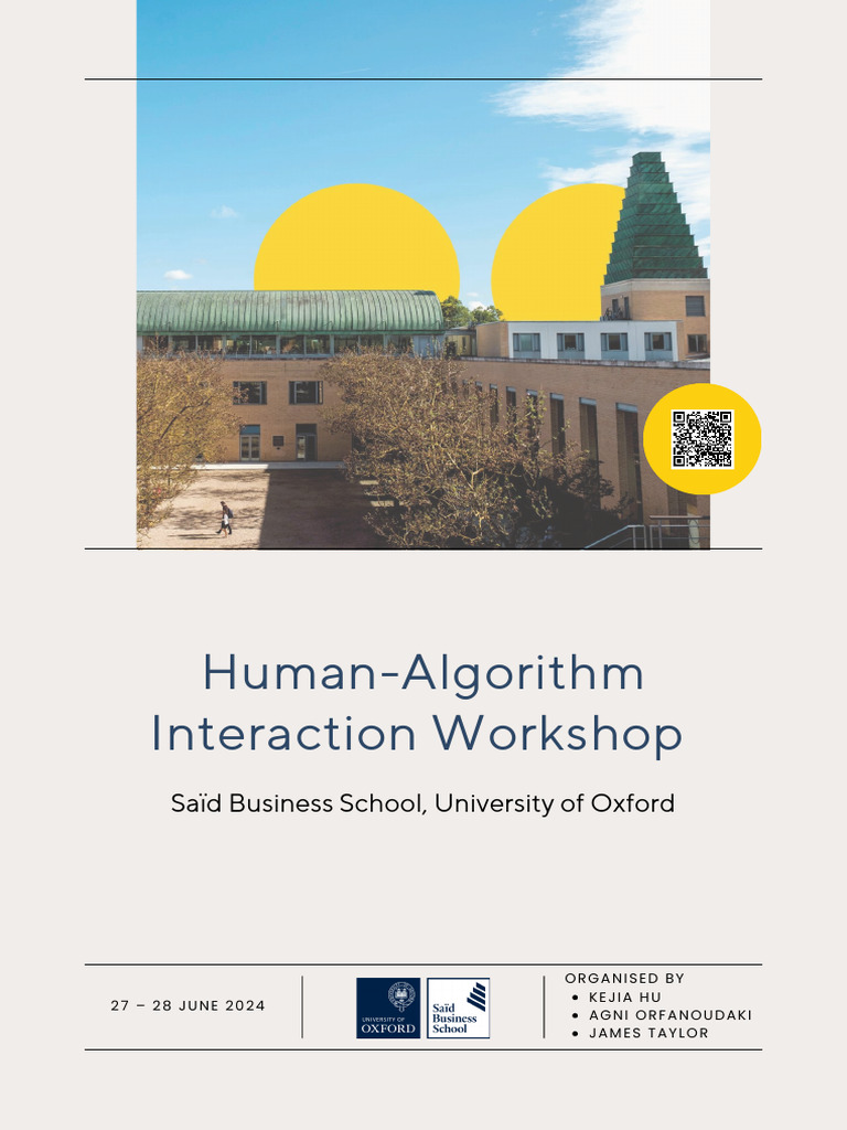 2024-booklet-human-algorithm-interaction-workshop | PDF