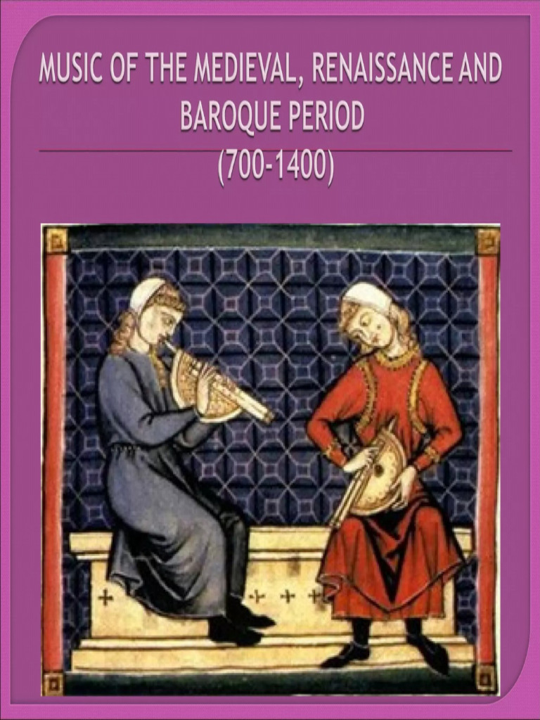 Music of Medieval Period | PDF