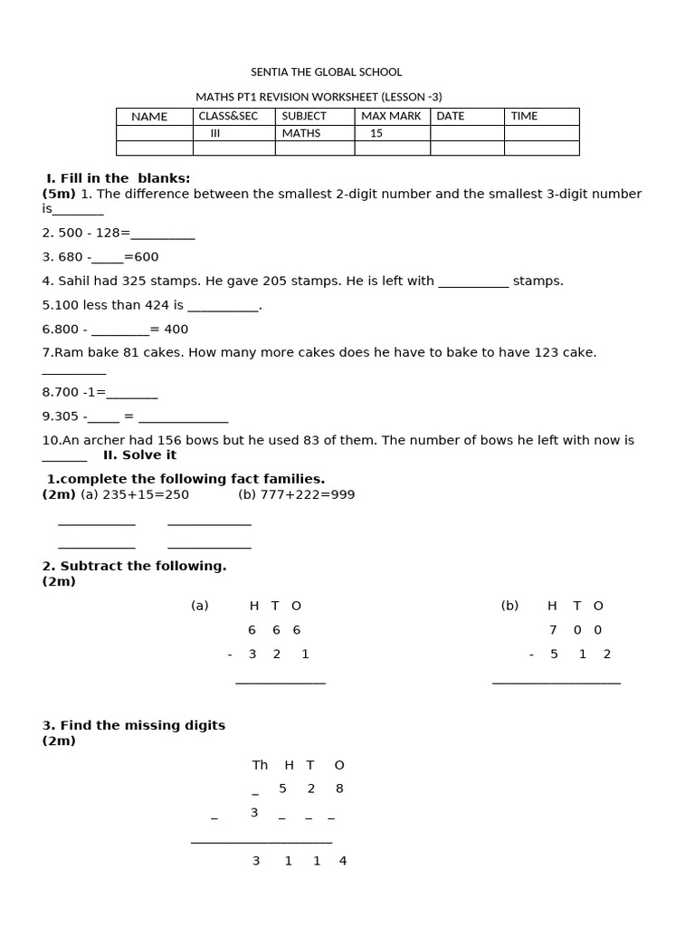 Maths Ws L-3 2023 | PDF