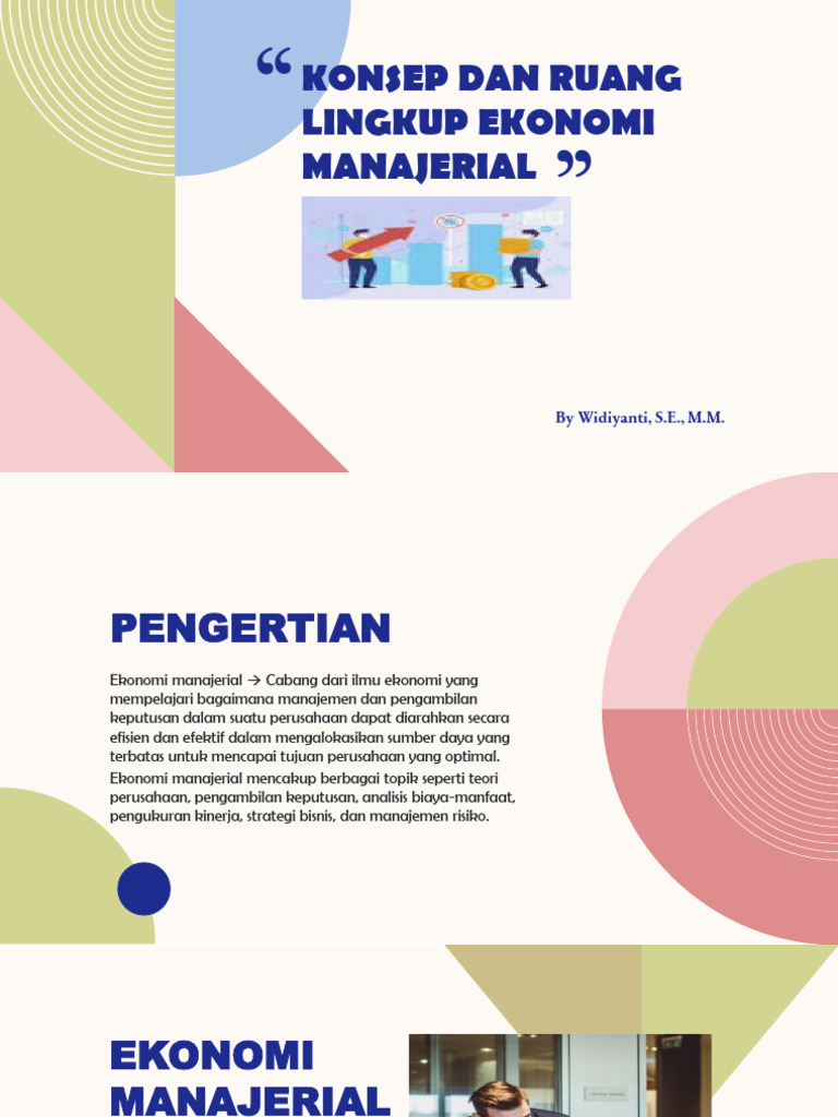 Ekonomi Manajerial | PDF | Bisnis
