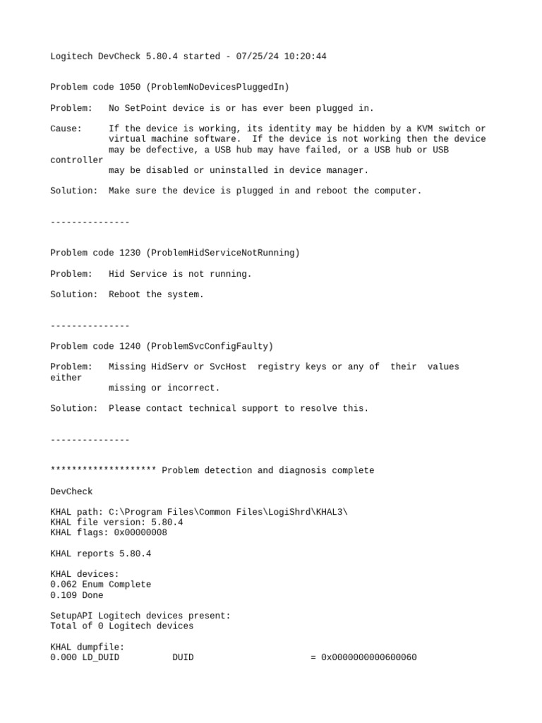 SetPoint Report | PDF