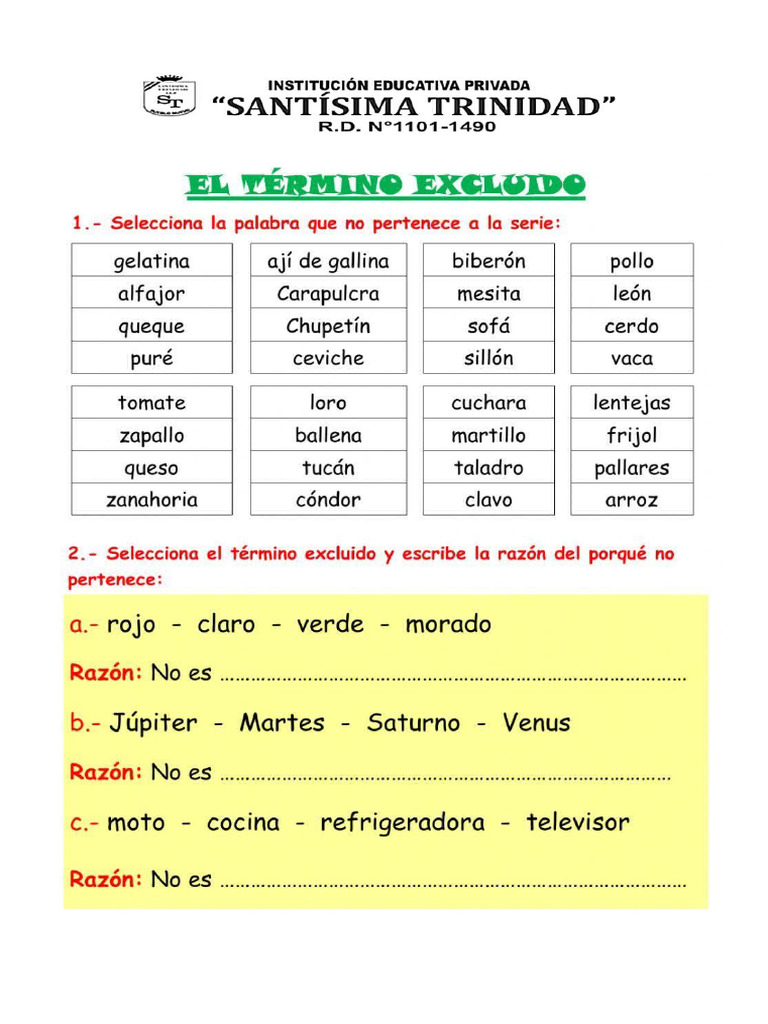 F Termino E | PDF