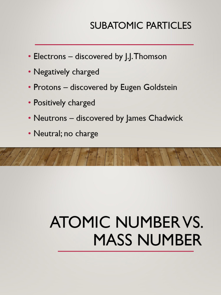 Atomic Particles Ions and Isotopes | PDF
