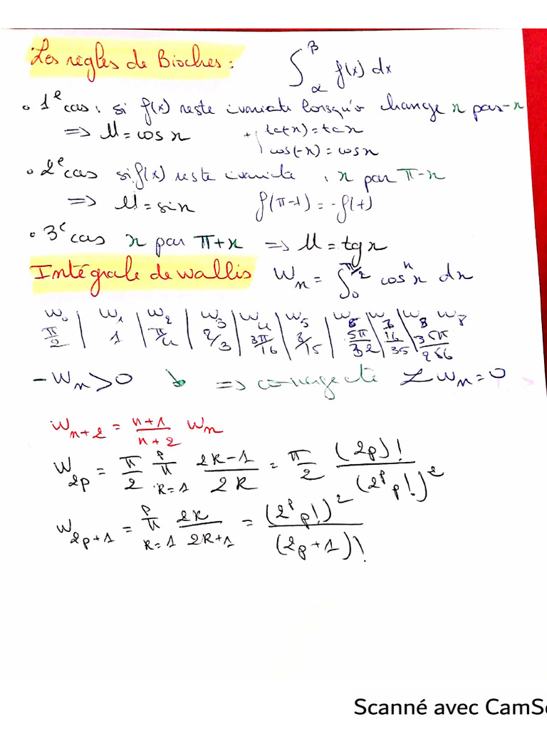 Résumé Maths | PDF