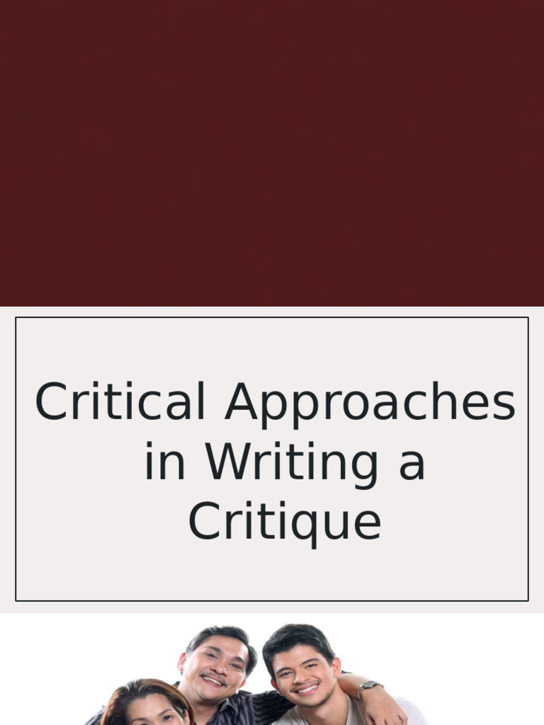 Critical Approaches 2 | PDF