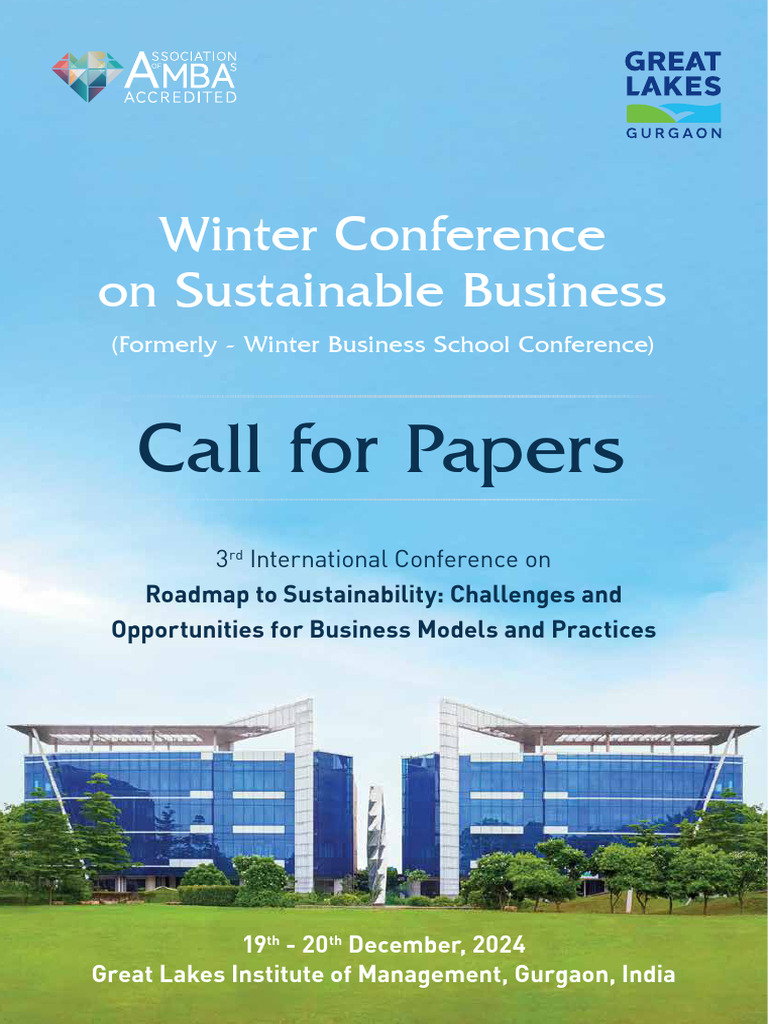 Sustainable Business Conference 2024 | PDF | Sustainability | Corporate ...