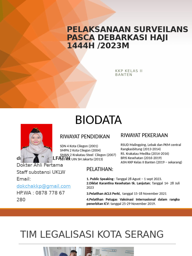 BIODATA Dr. YESICHA ALFAT'H | PDF