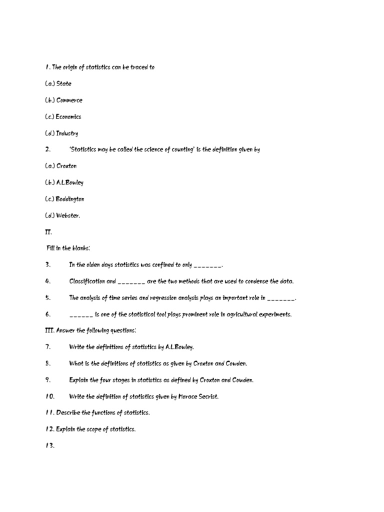 Sta 121 Questions and Answers | PDF