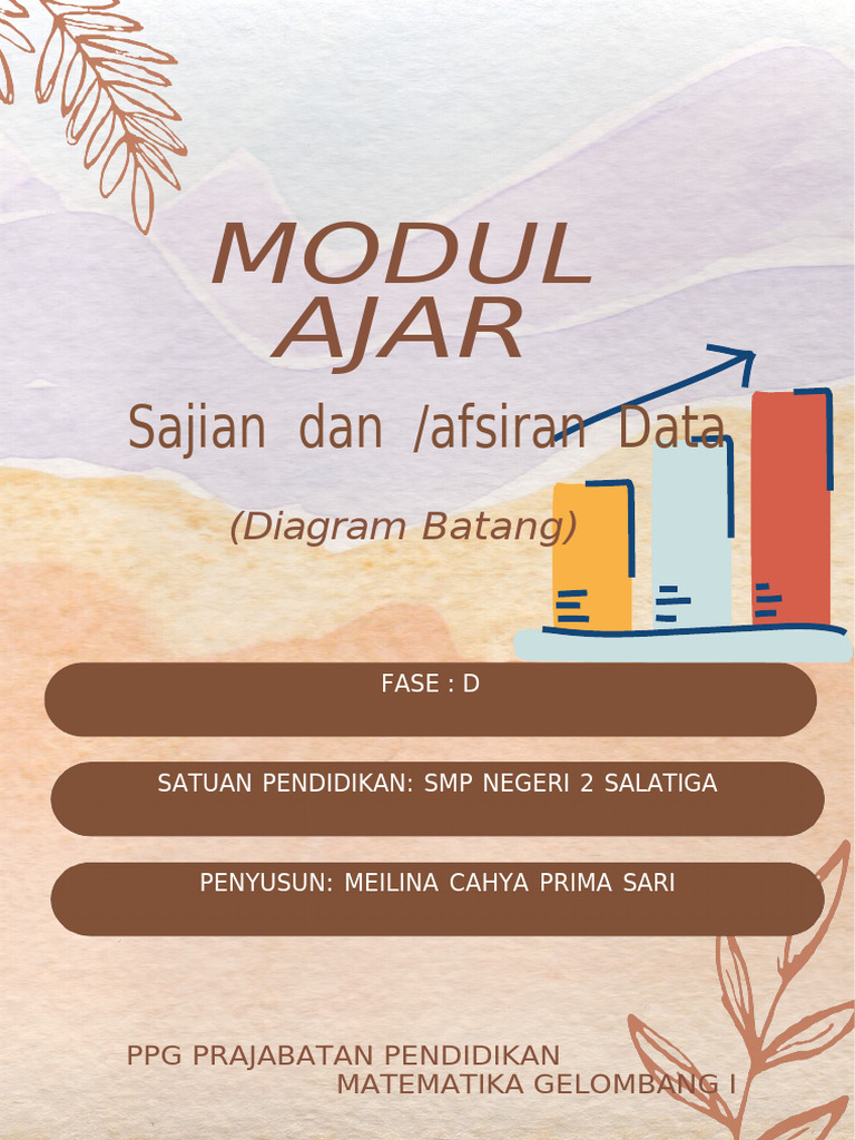 Modul Ajar Statistika Diagram Batang Kel-2 | PDF