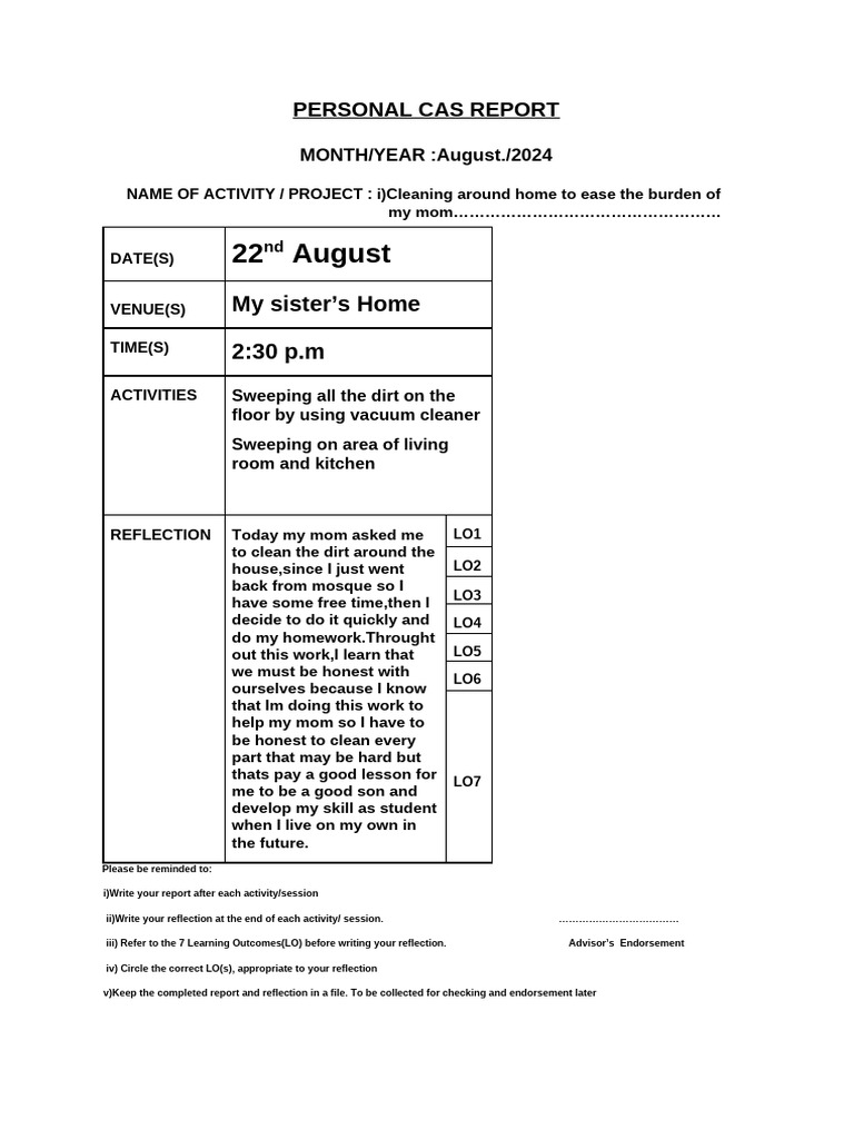 Cas Report New | PDF