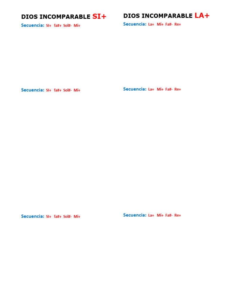 Dios INcomparable Si+ | PDF