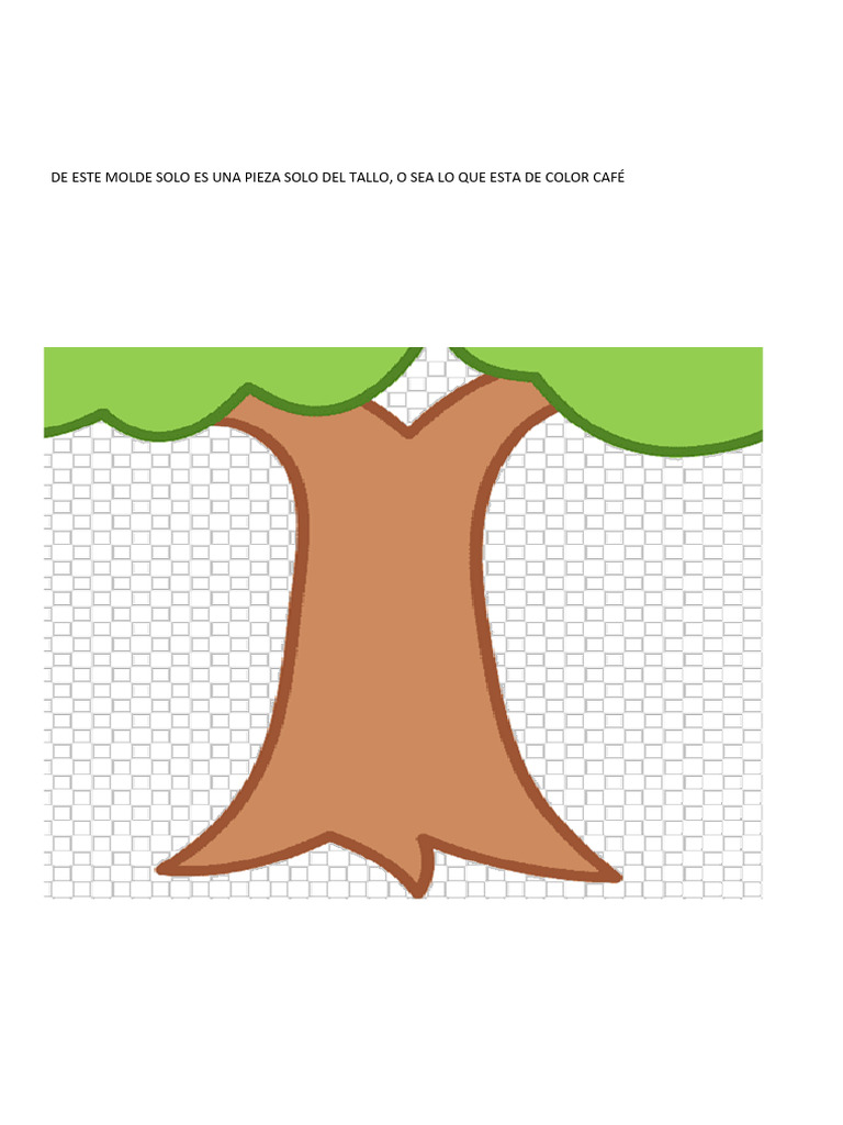 MOLDES PARA ARBOL CIENCIAS NATURALES | PDF