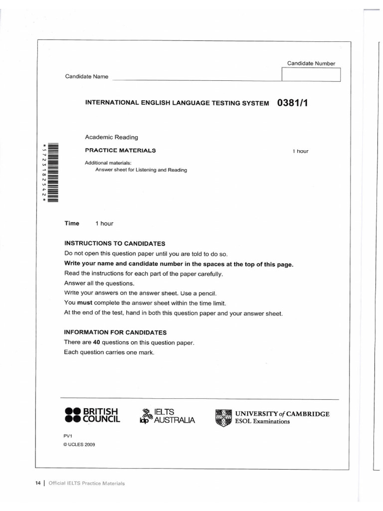 Sample Read Test | PDF