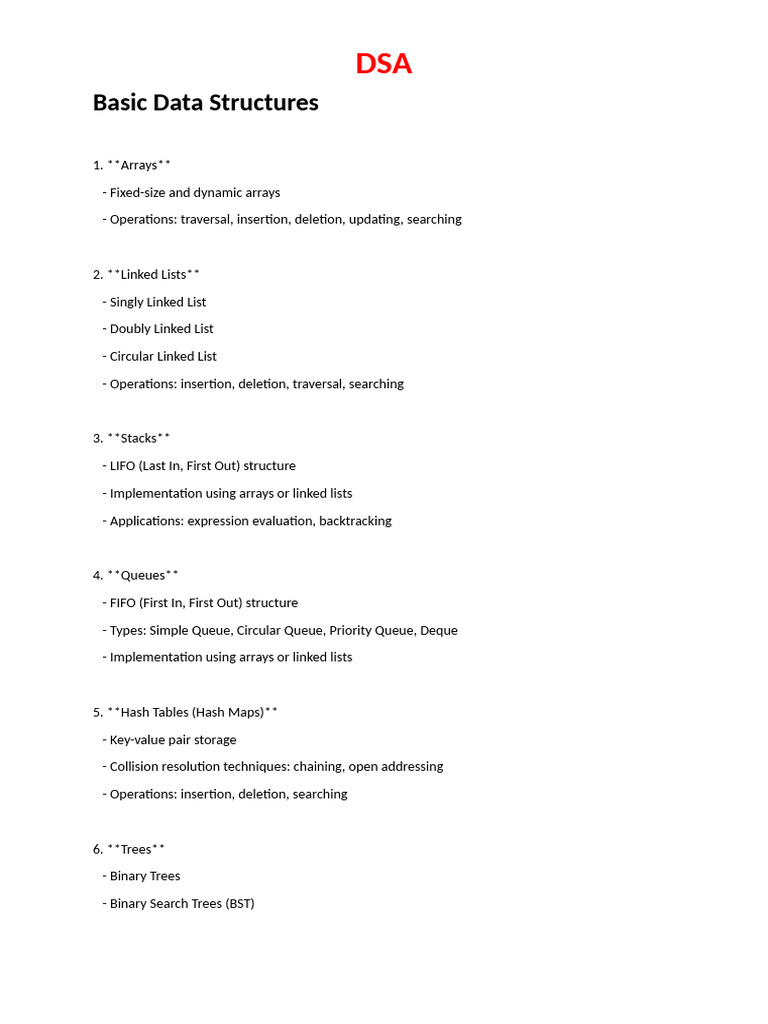 Basic Data Structures Pdf