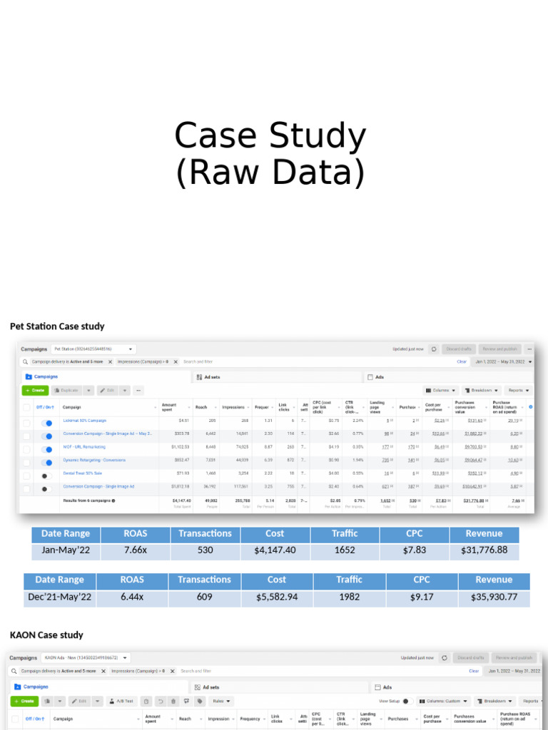 Case Study Account Management 4 | PDF