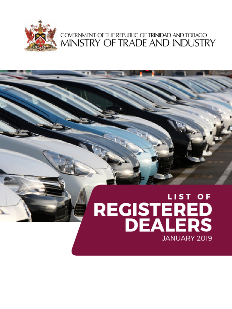 Official List Registered Dealers Updated | PDF