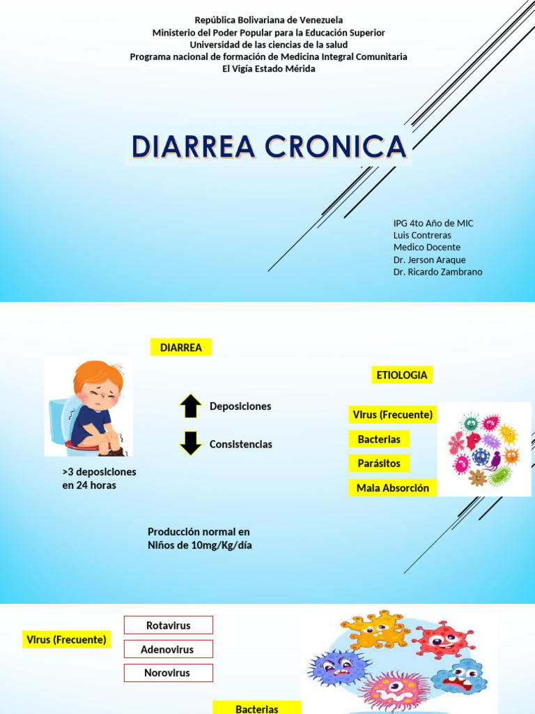 Diarrea Cronica | PDF