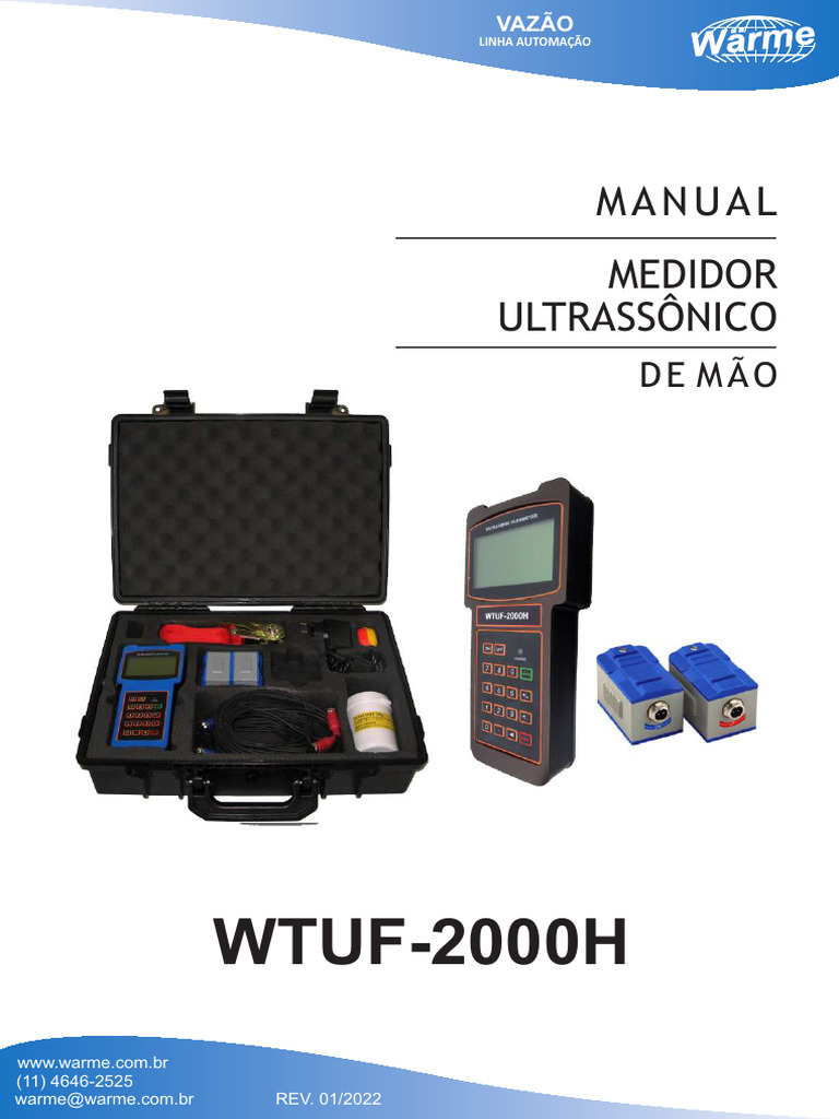 WTUF-2000H-MANUAL - Portug | PDF