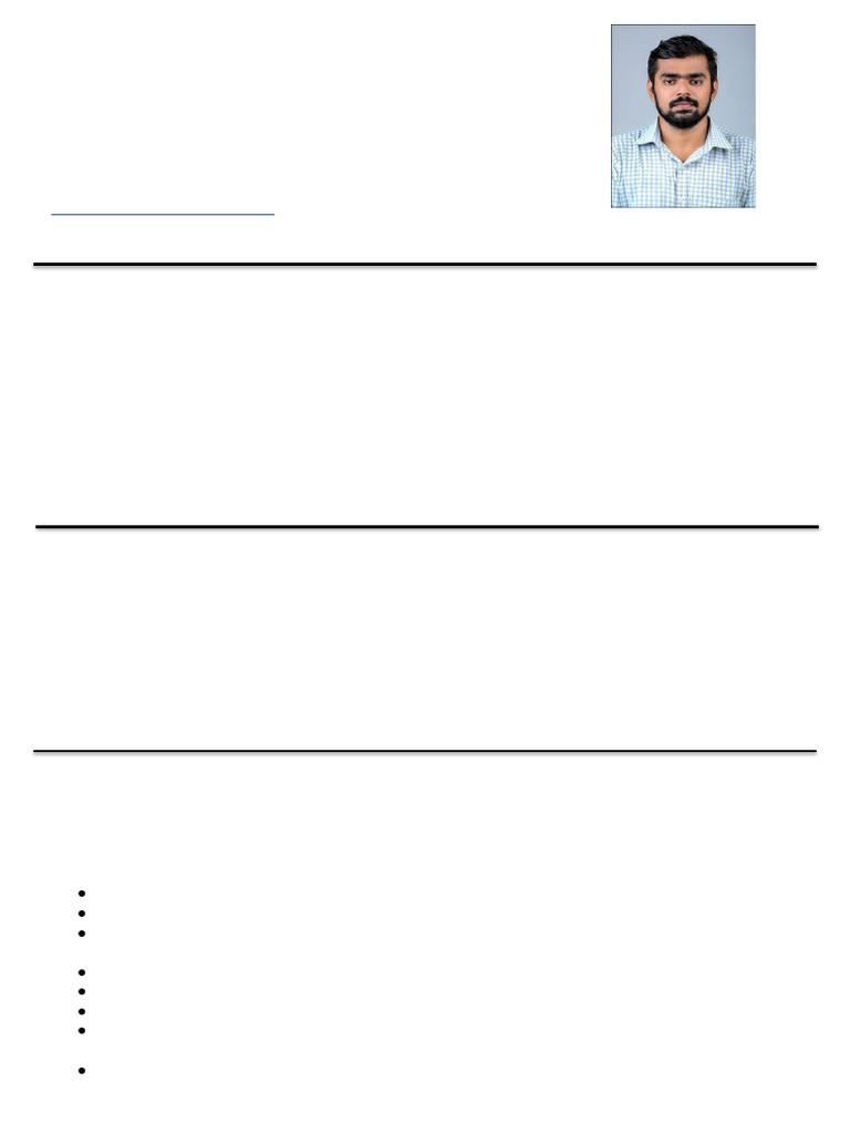 Sushant Resume K | PDF | Photographer | Career & Growth