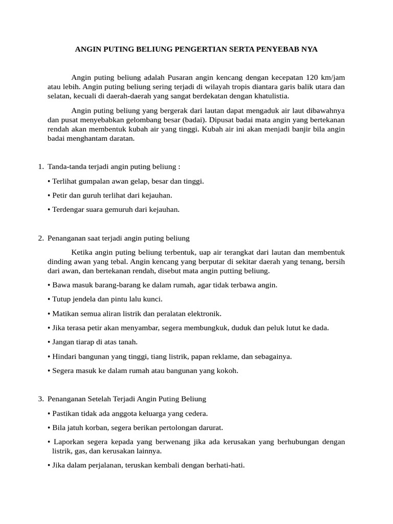 Artikel - Mitigasi Bencana Alam - 2381040076 - Hilmy Aziz | PDF